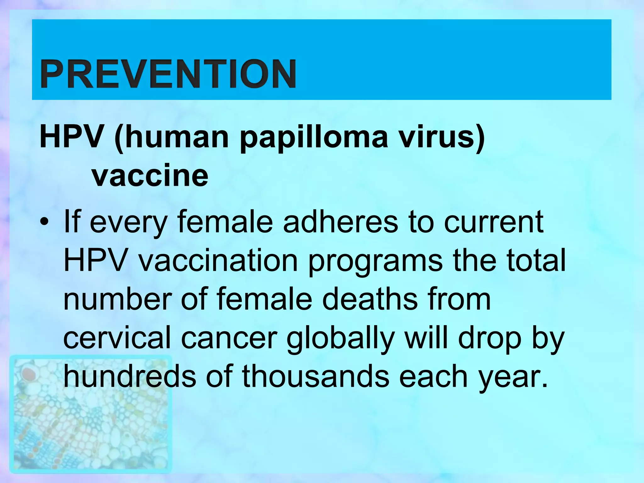 Cervical Cancer Ppt Pptx Cancer Diseases And Conditions