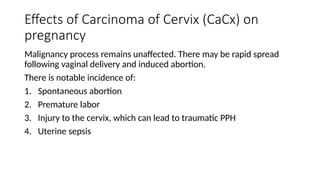 Cervical cancer presentation at CDH ZAMBIA | PPTX