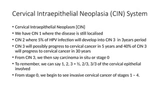 Cervical cancer presentation at CDH ZAMBIA | PPTX