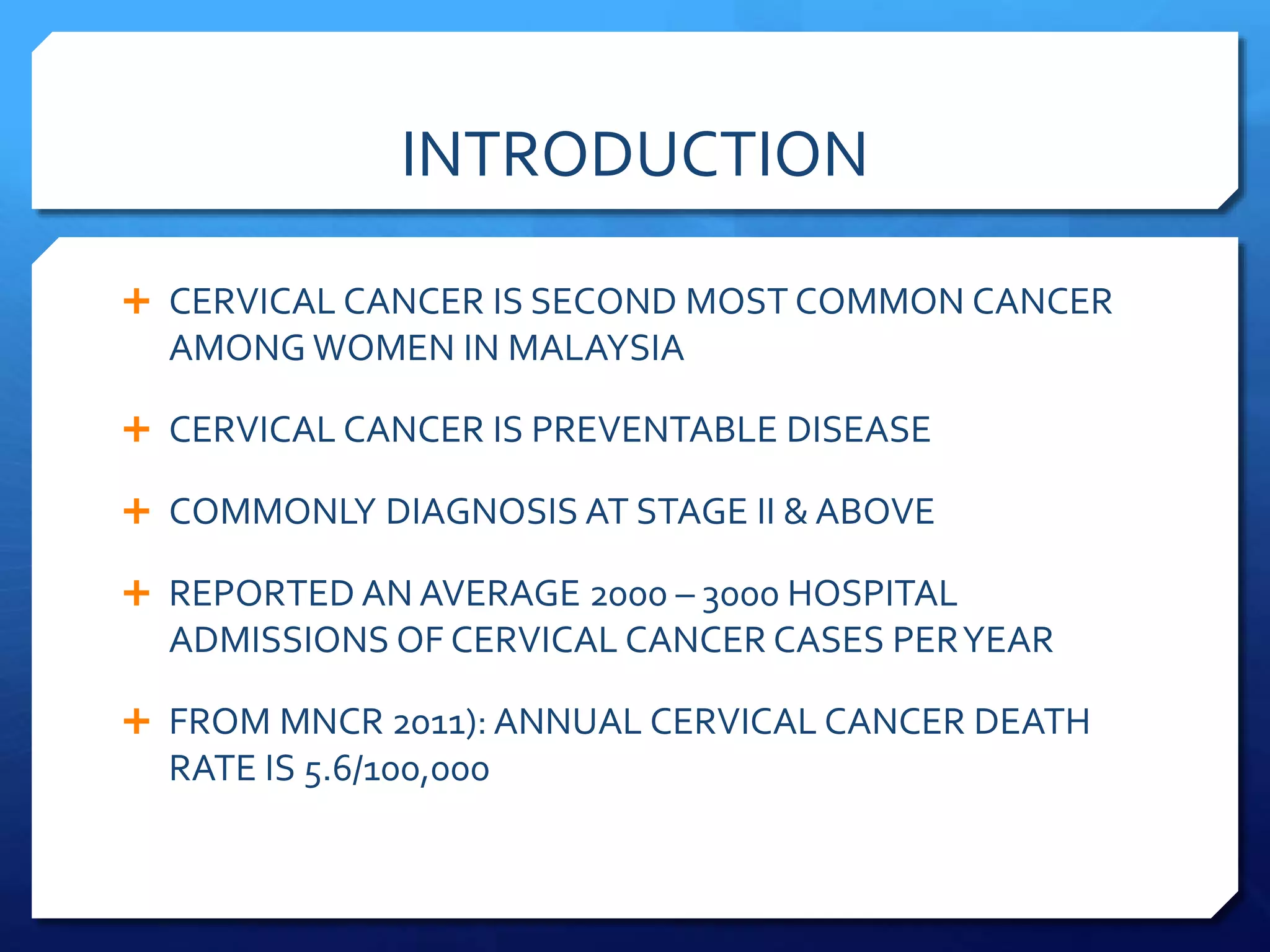 Cervical Cancer Prevention | PPTX
