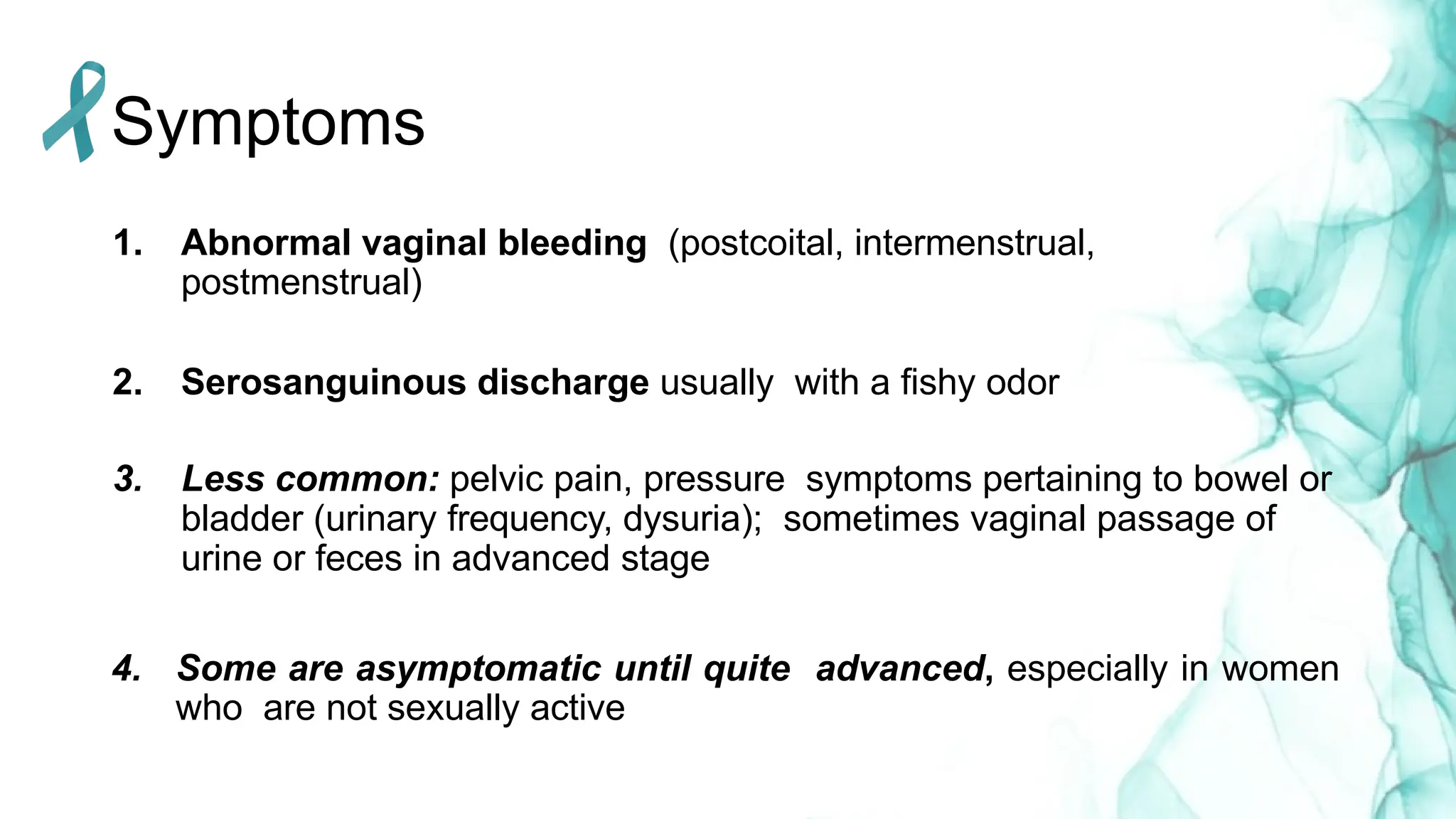 Cervical Cancer Lecture (Definition and Screening Guidelines) | PPTX