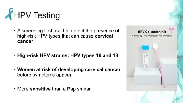 Cervical Cancer Lecture (Definition and Screening Guidelines) | PPT