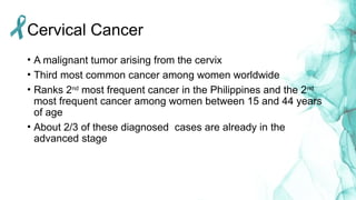 Cervical Cancer Lecture (Definition and Screening Guidelines) | PPTX