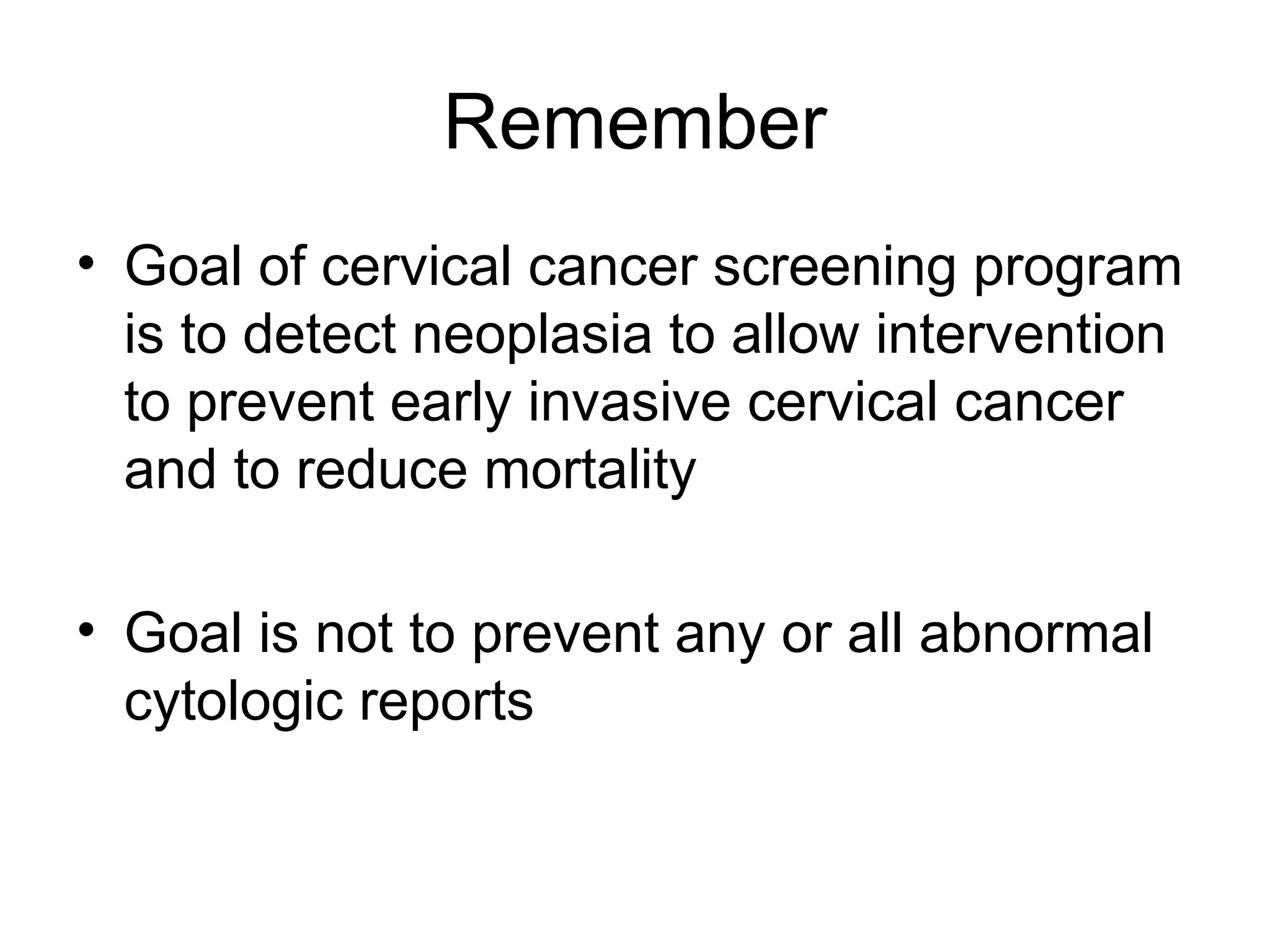ROUTINE CERVICAL CANCER SCREENING GUIDELINES.ppt