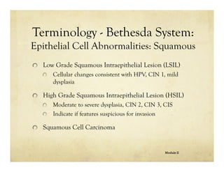 Cervical cancer screening module 2 | PDF