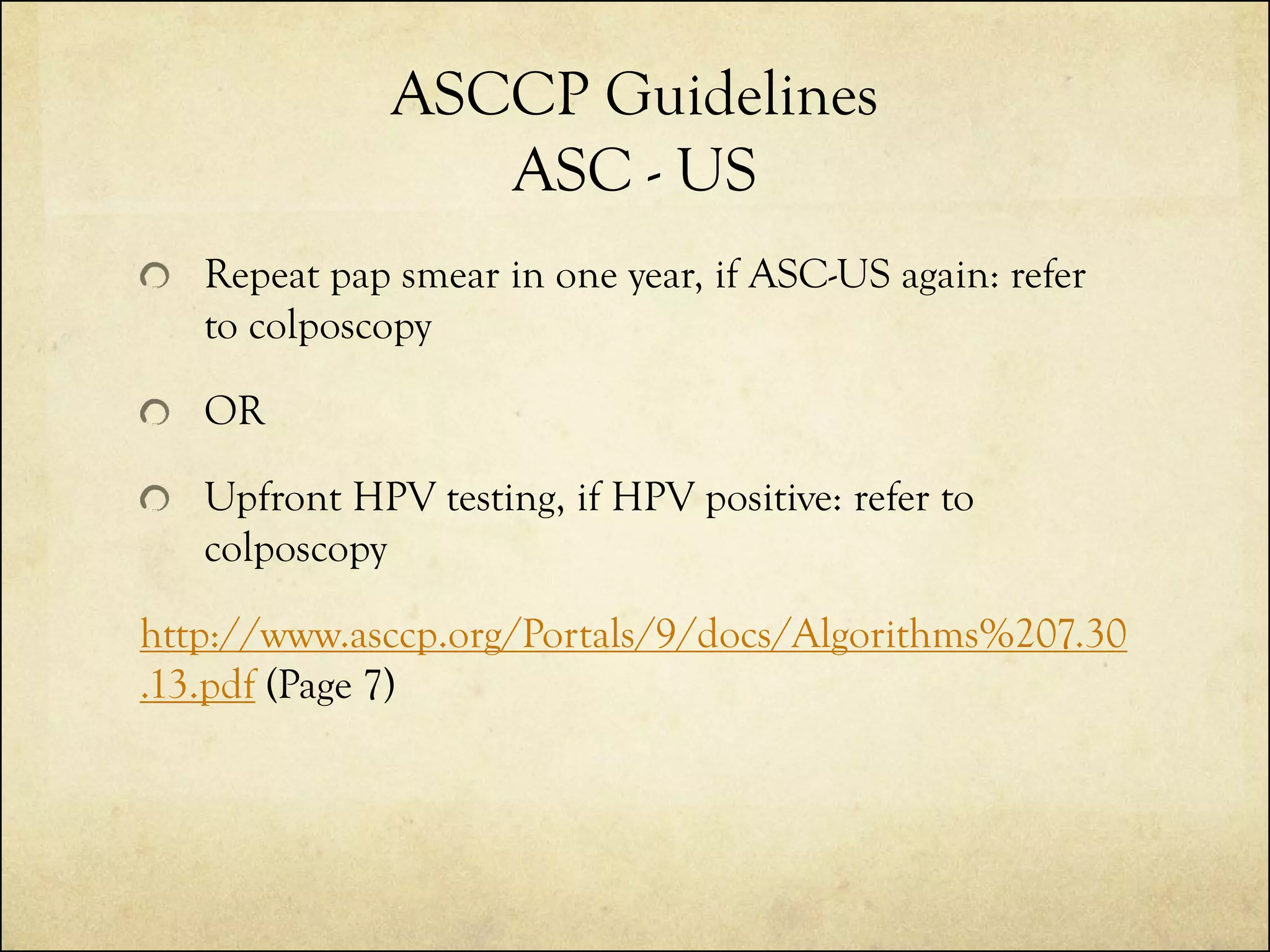 Cervical cancer screening module 3 | PDF