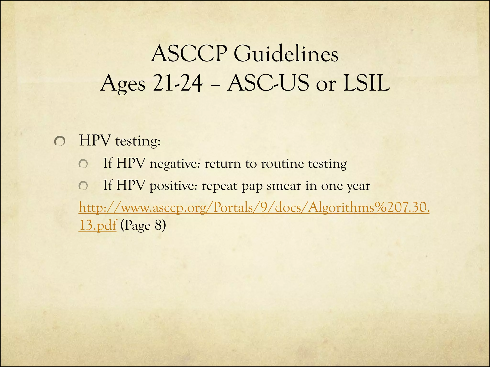 Cervical cancer screening module 3 | PDF