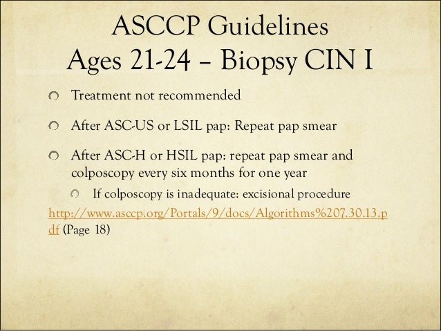 Cervical cancer screening module 3