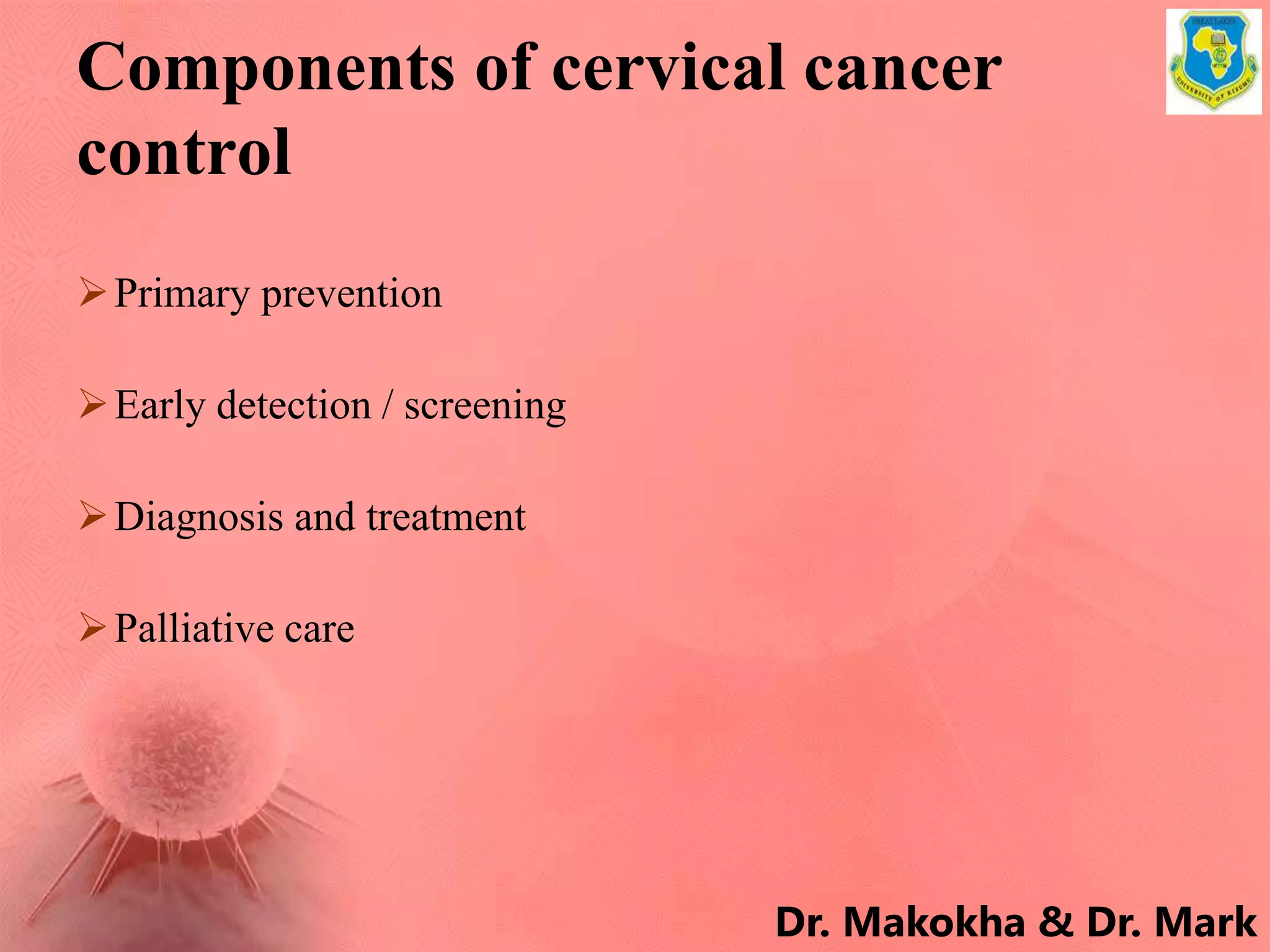 Cervical Cancer screening and Care.pptx