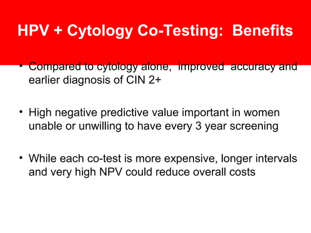 Cervical cancer screening guidelines 2013 | PPT