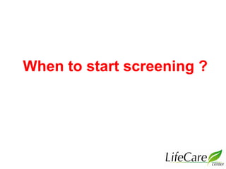 Cervical cancer screening guidelines 2013 on 7th sept | PPT