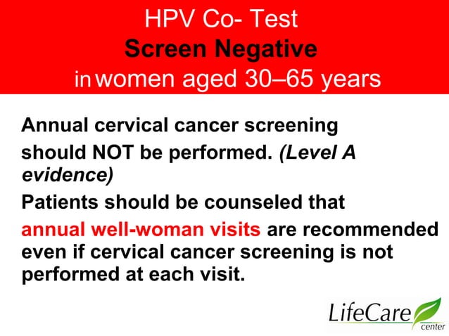 Cervical cancer screening guidelines 2013 on 7th sept | PPT