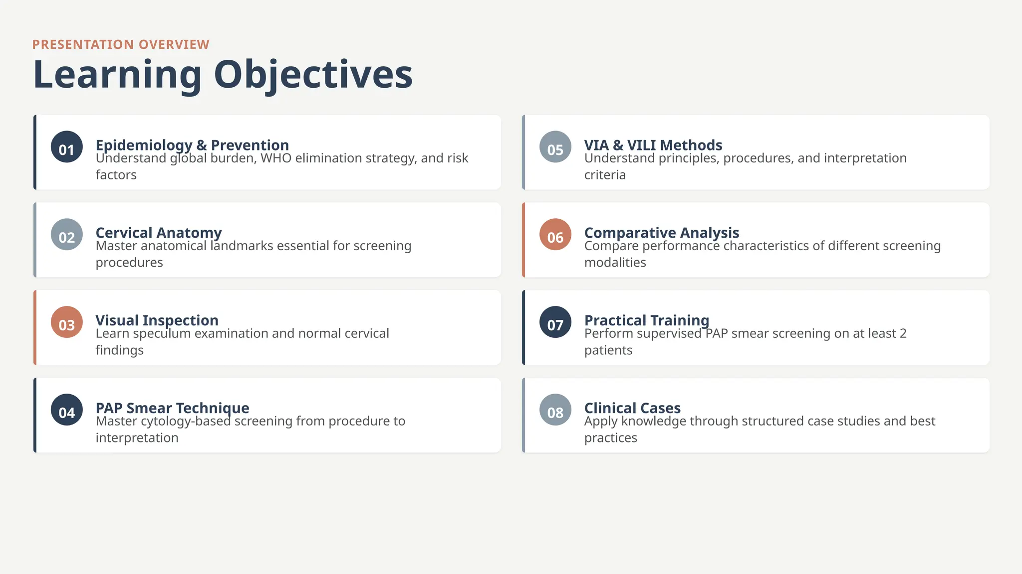 Cervical Cancer Screening Methods pap smear VIA VILI METHODS.pptx