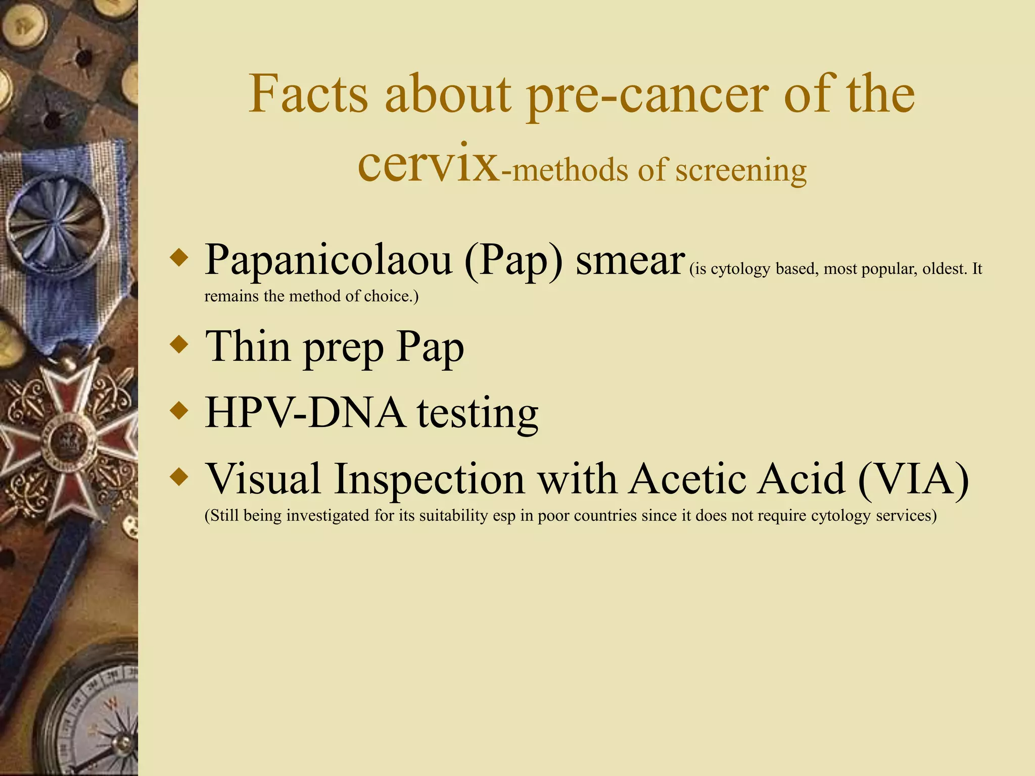 Cervical canser screening.ppt