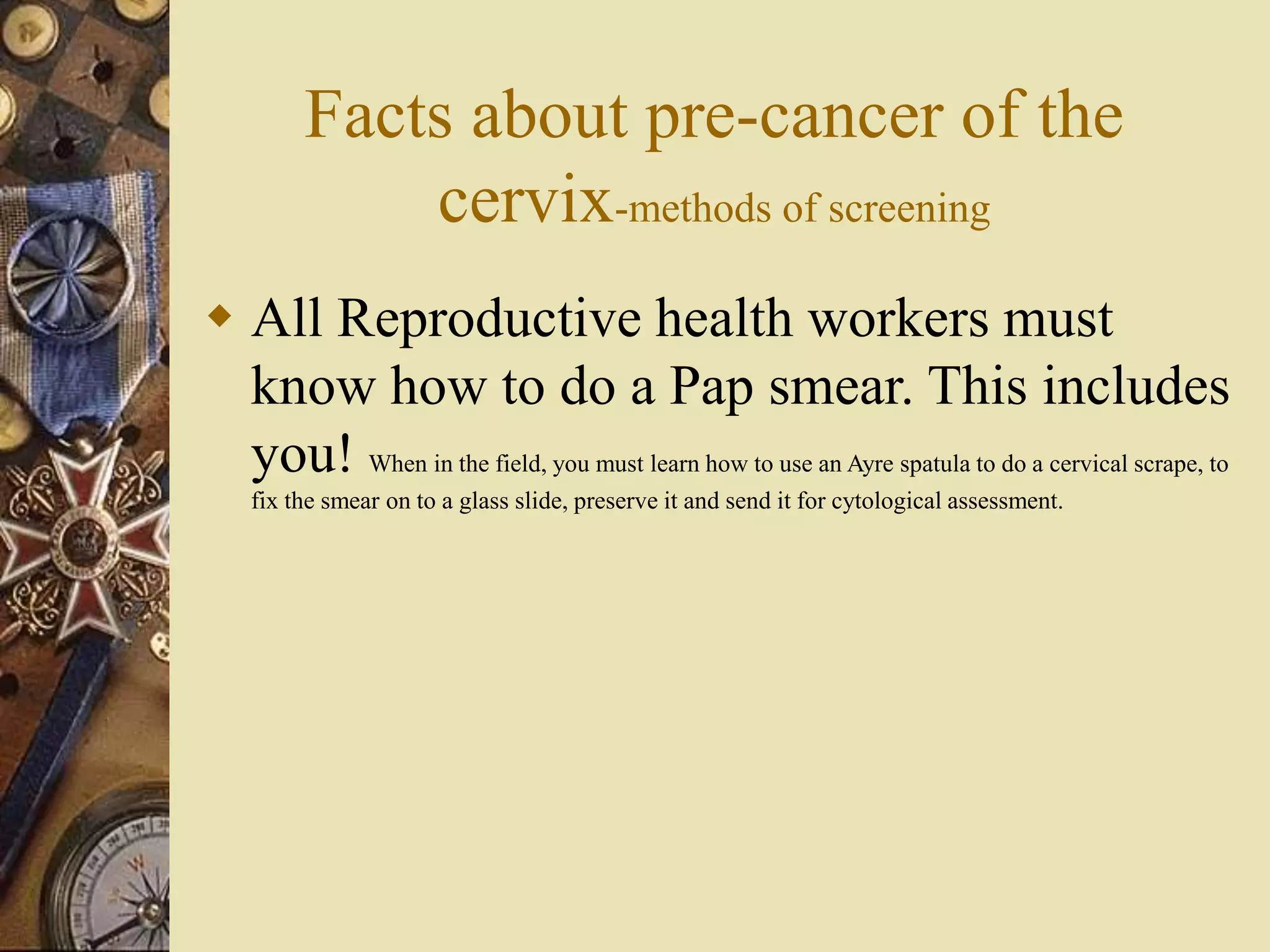 Cervical canser screening.ppt