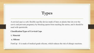 Cervical Caps as method of family planning | PPTX