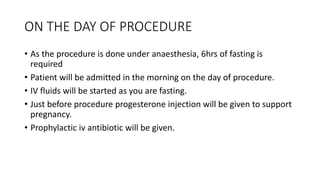 Cervical cerclage Procedure | PPTX
