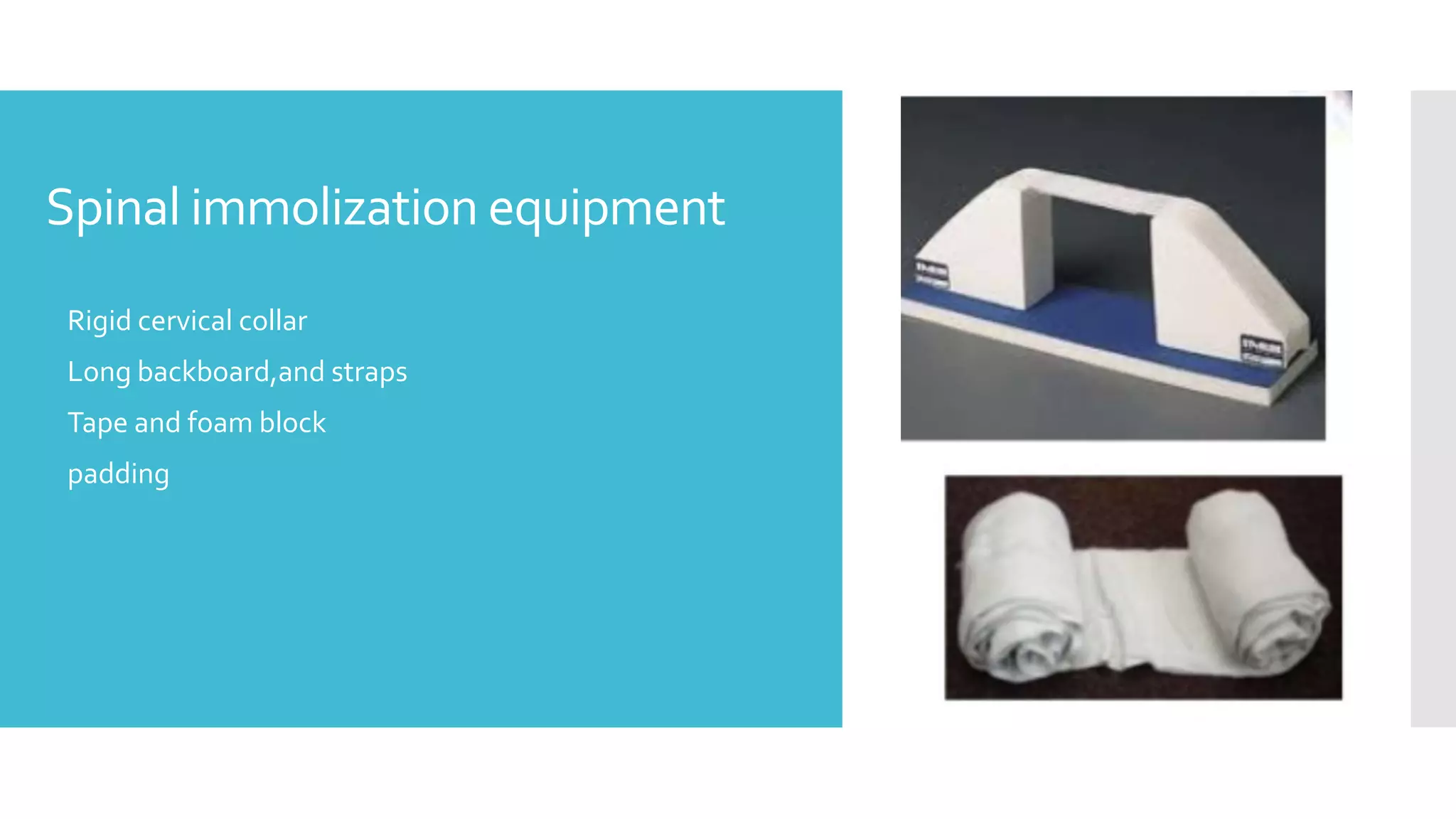 Cervical collar and immobilizer | PPTX