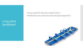 Cervical collar and immobilizer | PPTX