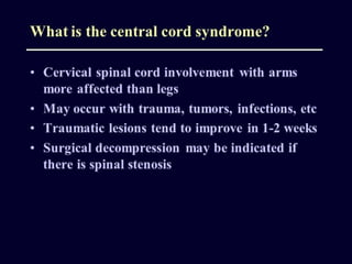 Cervical cord compression | PPT