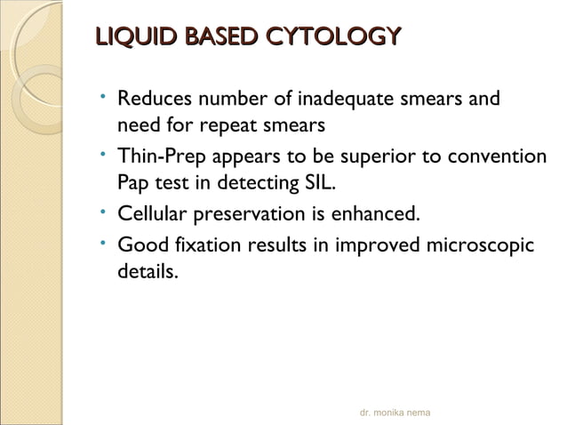 Cervical cytopathology | PPT