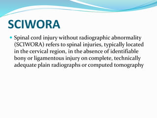 Cervical degenerative disease and injuries | PPTX