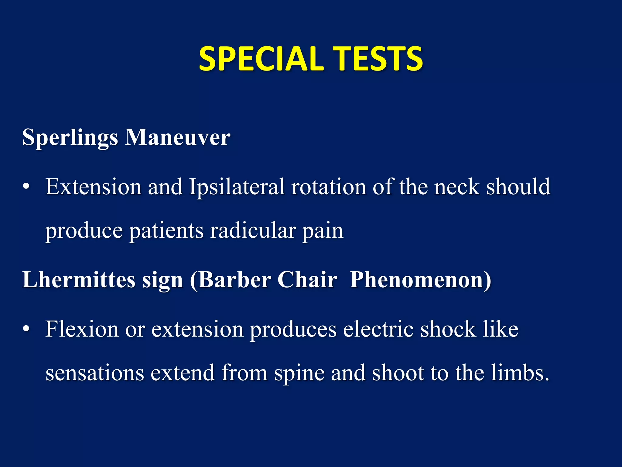 Cervical disc prolapse | PPTX