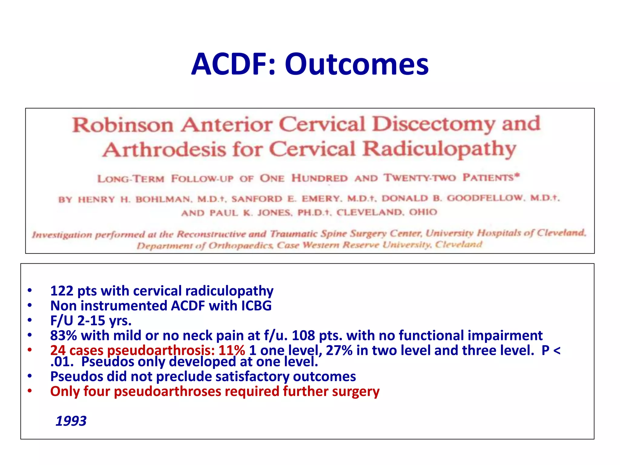 Cervical Disc Replacement | PPTX