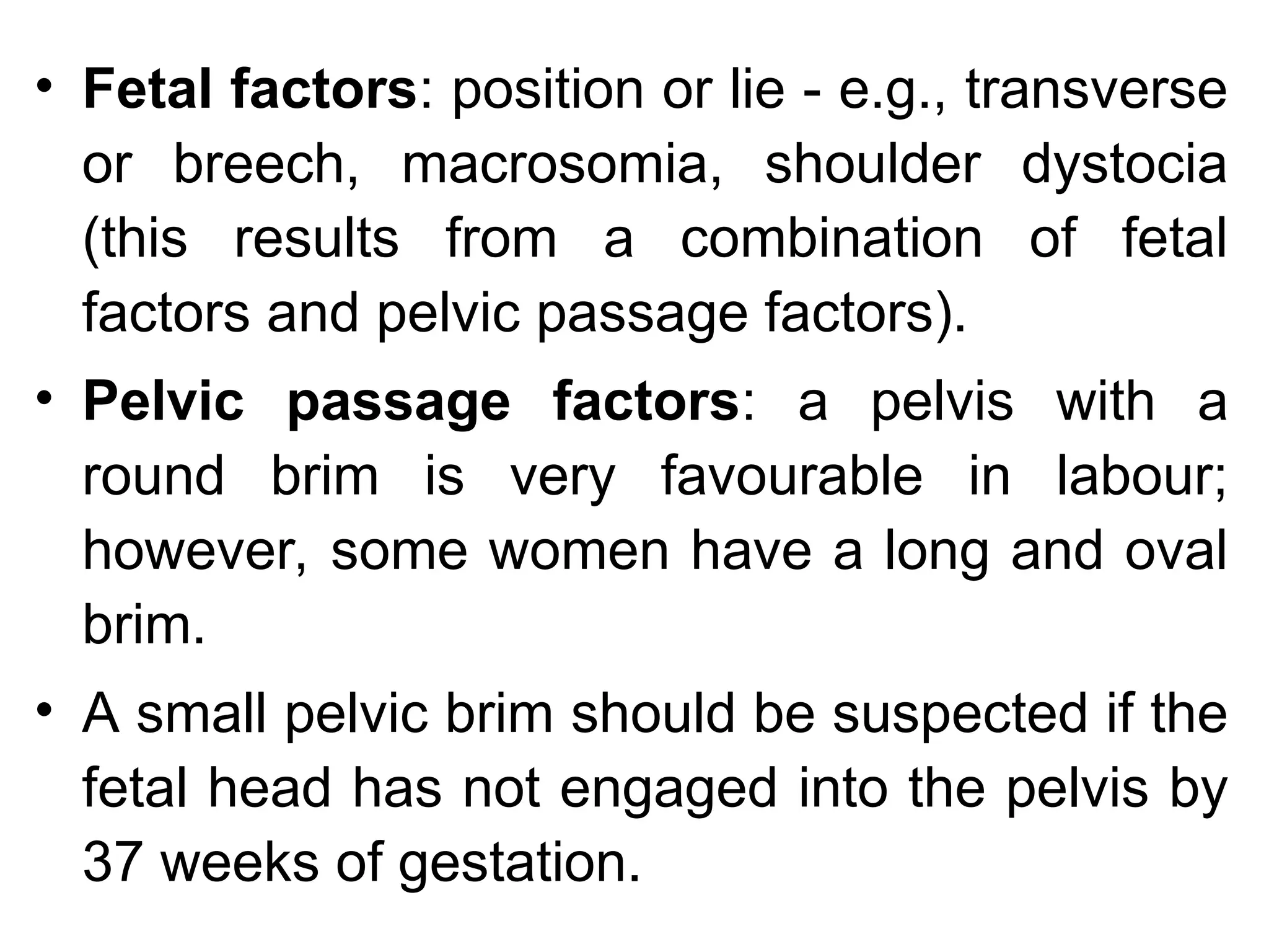 CERVICAL DYSTOCIA A key note to diagnose a factor of prolonged labour | PPT