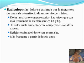 Cervicalgia y dorsalgia | PPT