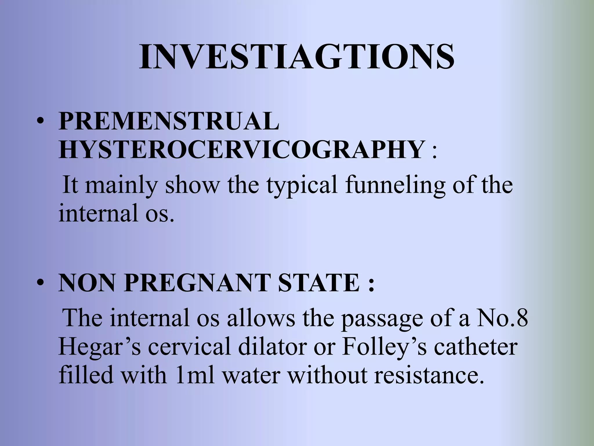 Cervical incompetence | PPTX