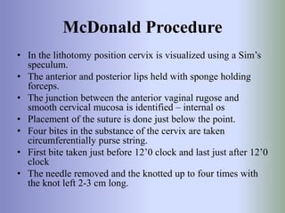 Cervical incompetence | PPT