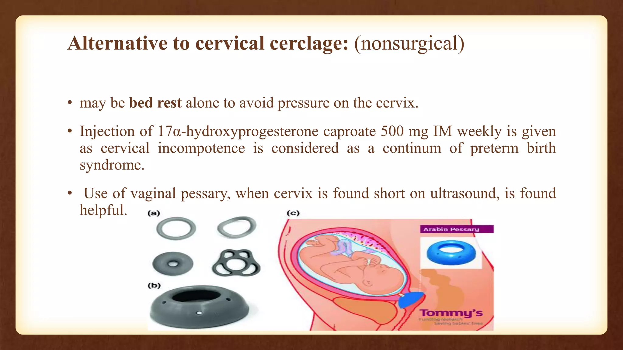 Cervical incompetence | PPTX