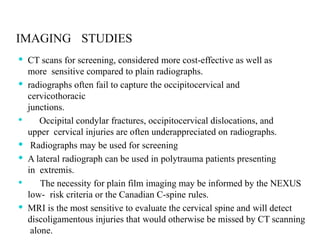 Cervical Injury : Evaluation and Management.pptx