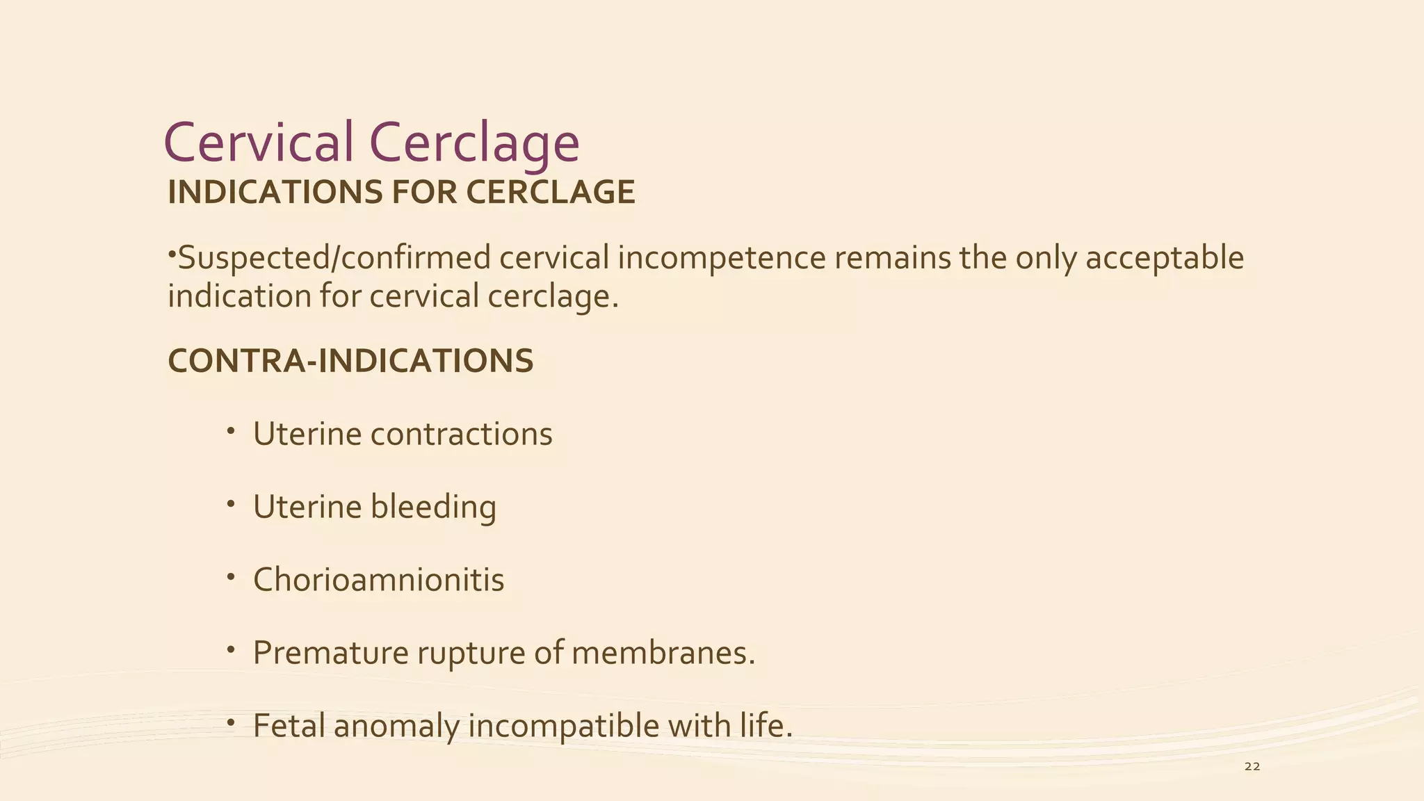 Cervical insufficiency | PPT