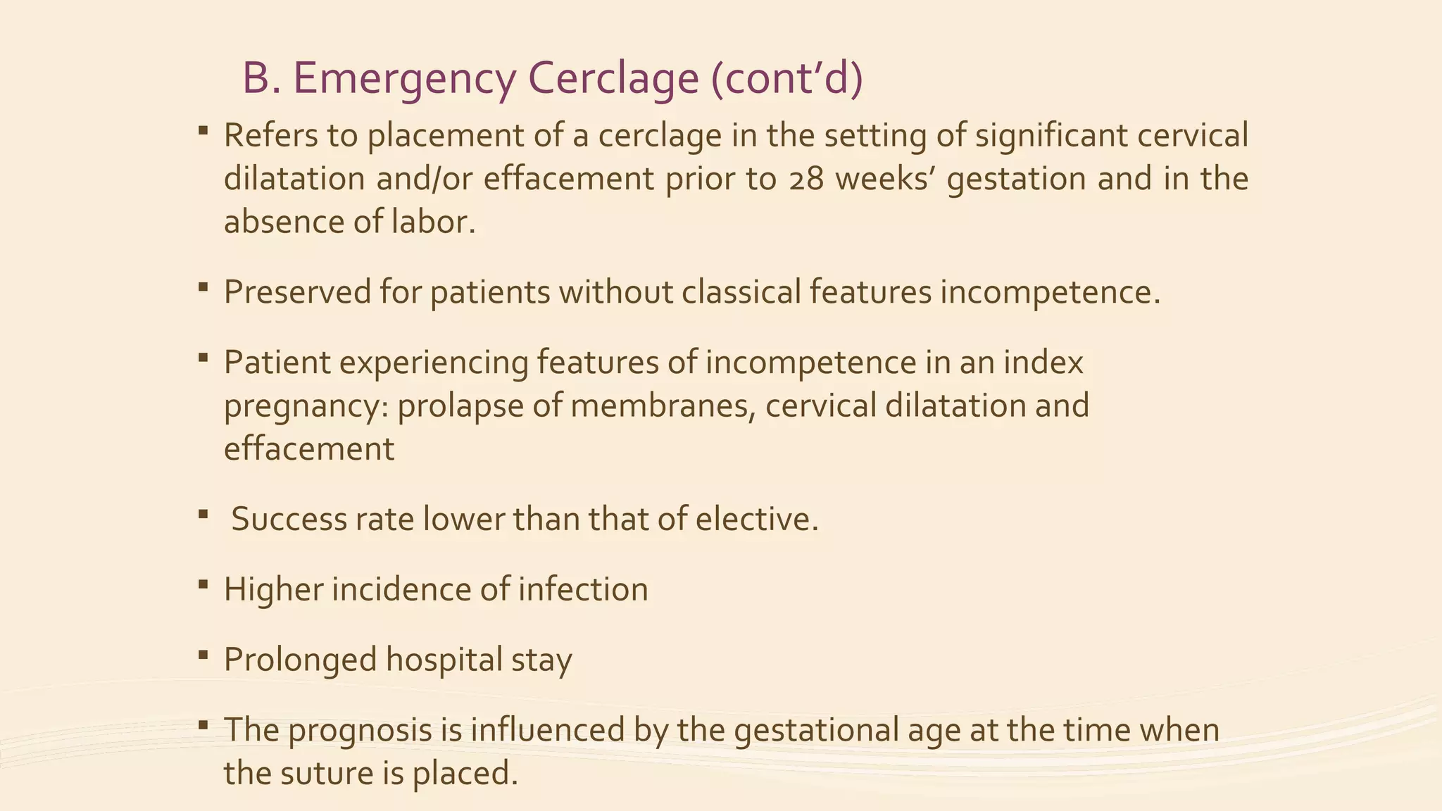 Cervical insufficiency | PPT