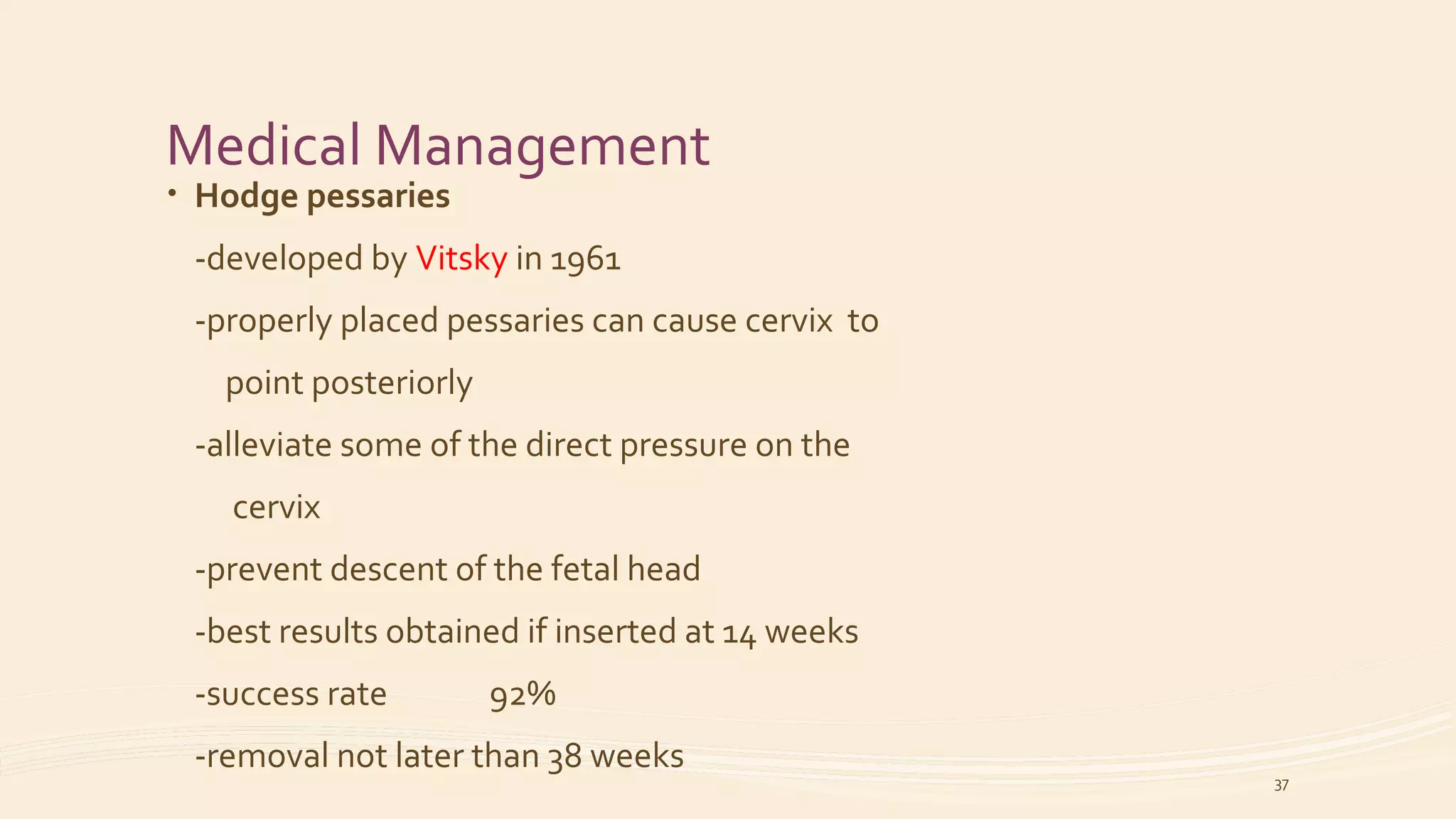 Cervical insufficiency | PPT