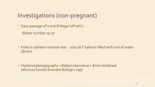 Cervical insufficiency | PPT