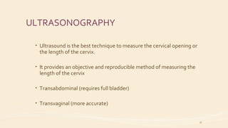 Cervical insufficiency | PPT | Pregnancy | Reproductive Health