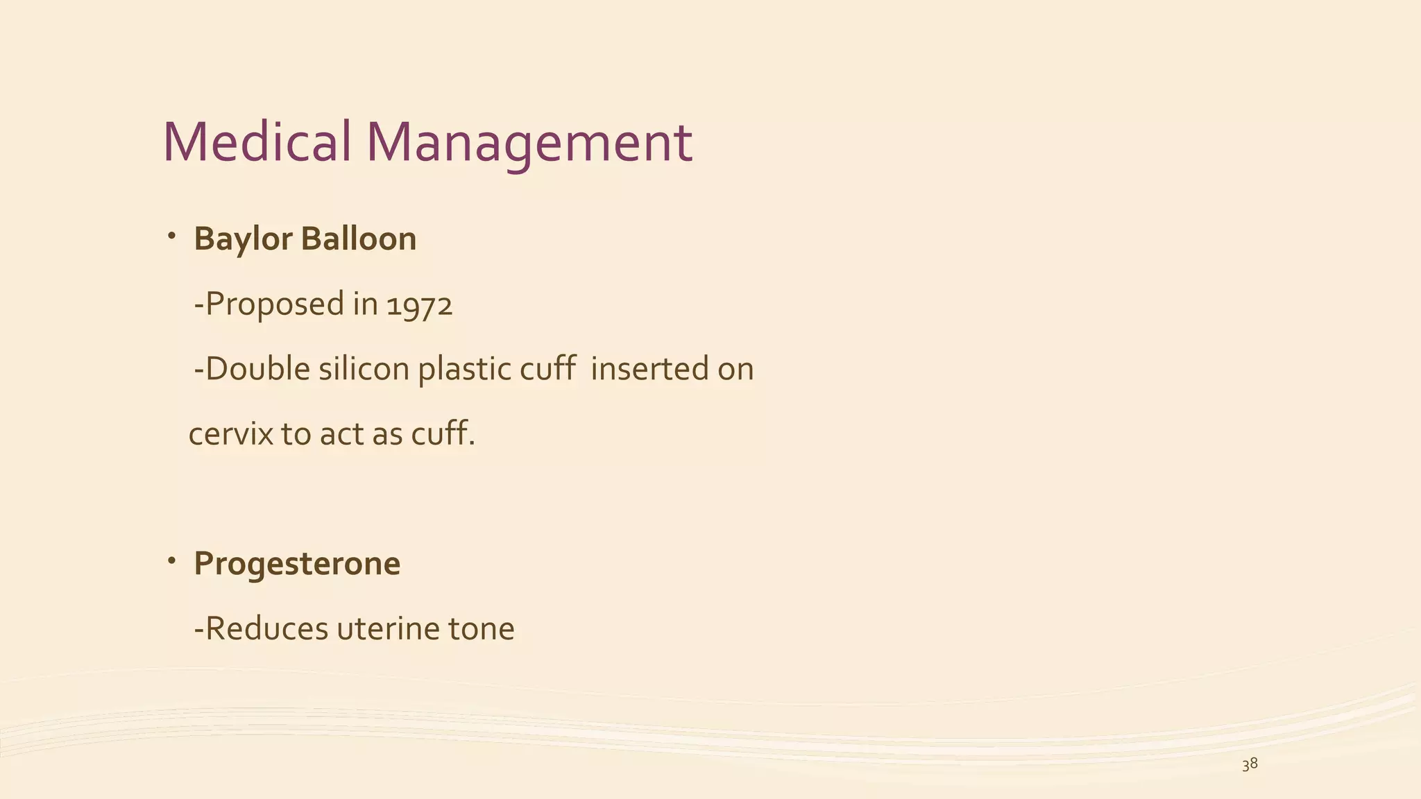 Cervical Incompetence | PPT