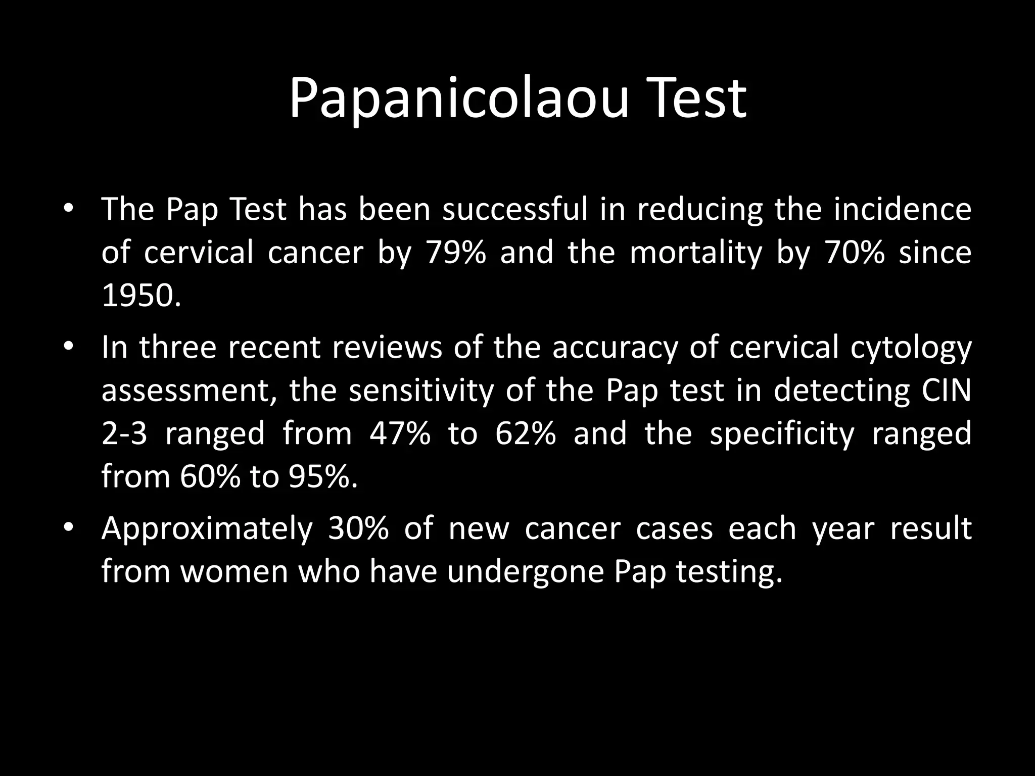 Cervical Intraepithelial Neoplasia Ppt