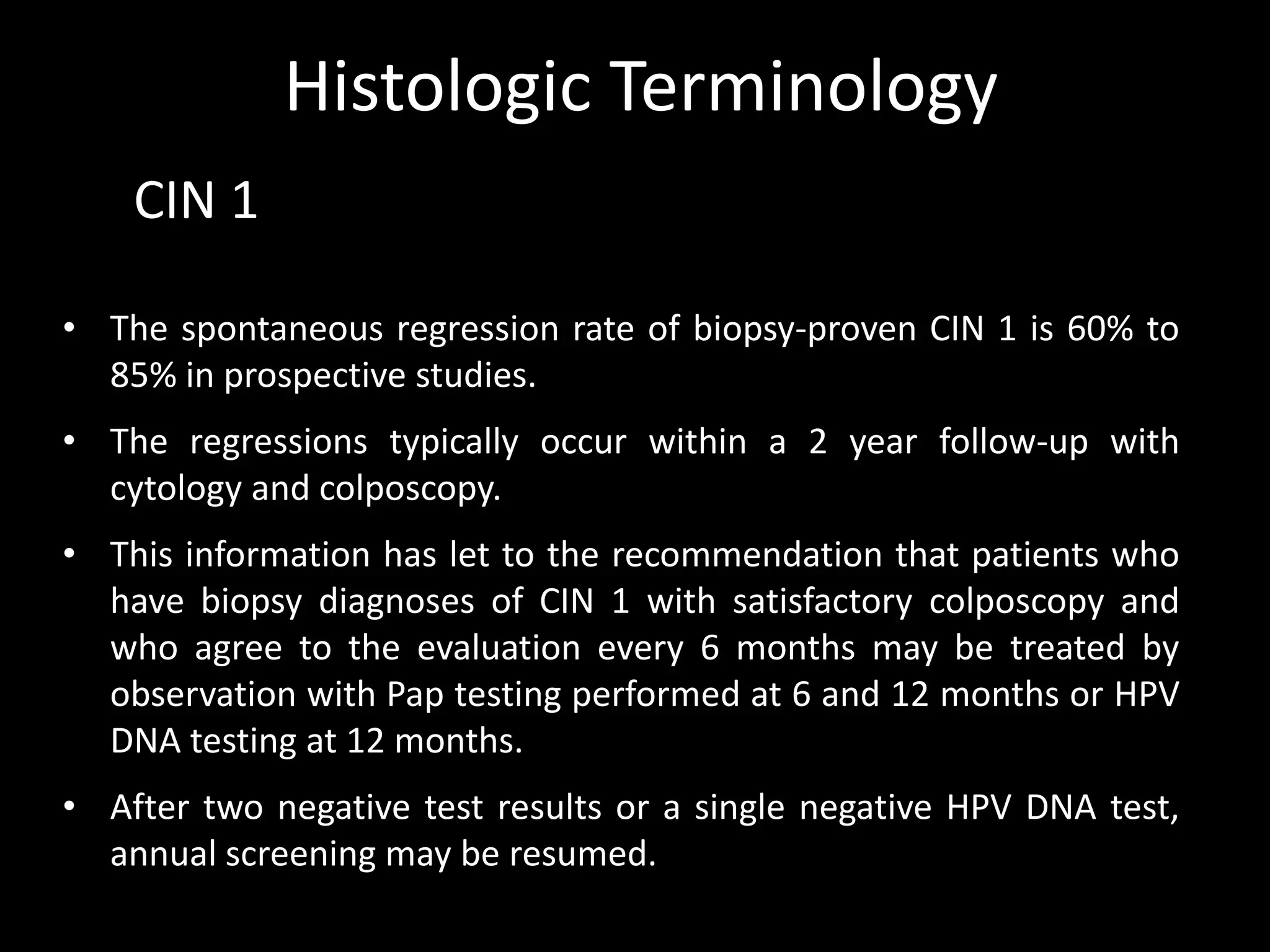 Cervical intraepithelial neoplasia | PPTX