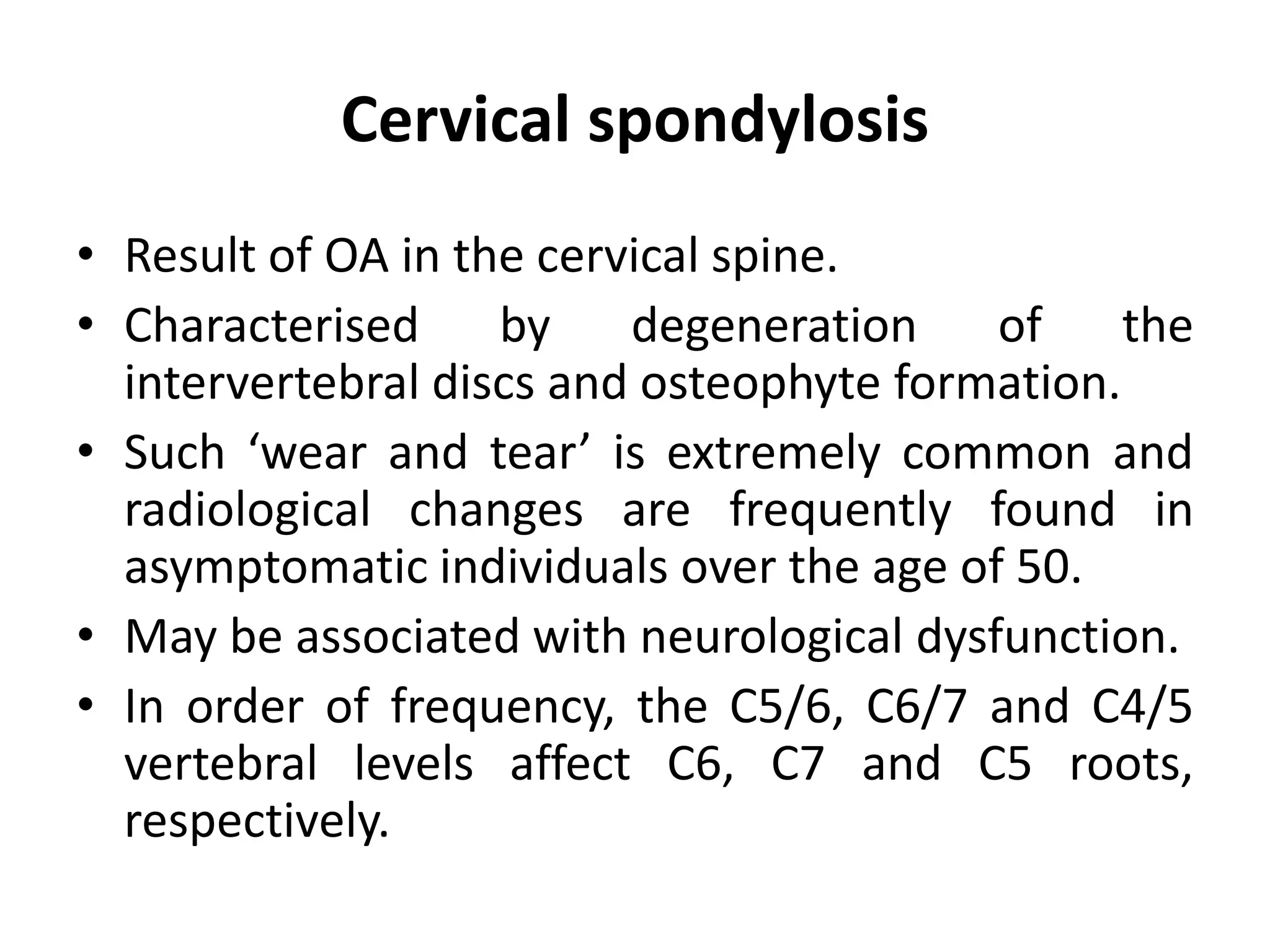 Cervical & Lumbar Spondylosis.pptx
