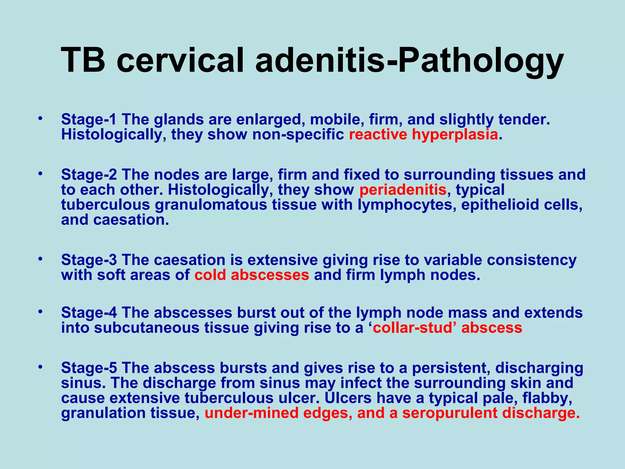 Cervical lymphadenitis | PPT