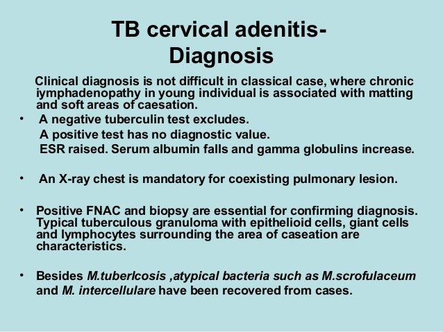 Cervical Lymphadenitis