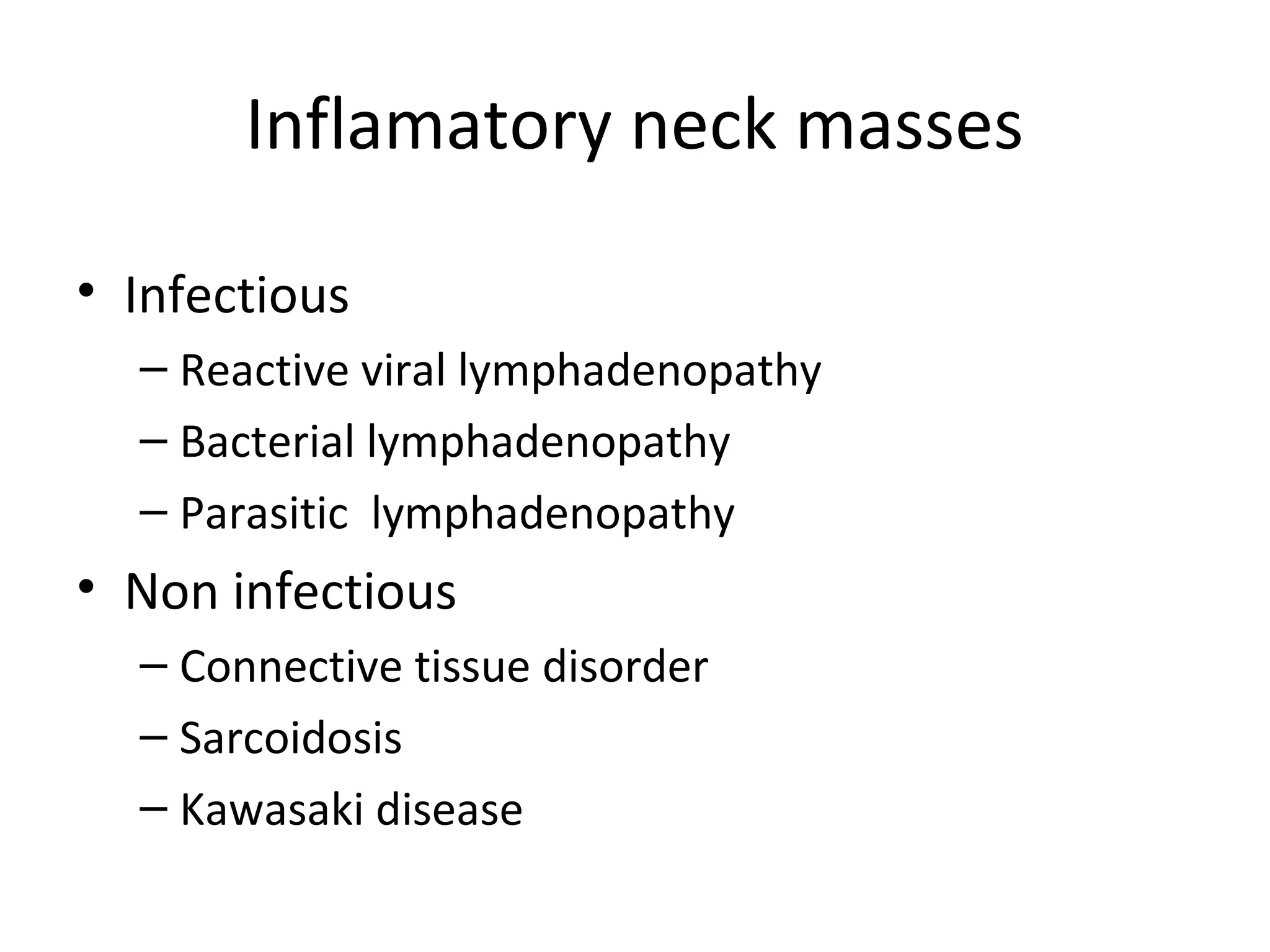 Cervical lymphadenitis in the pediatric age group | PPT