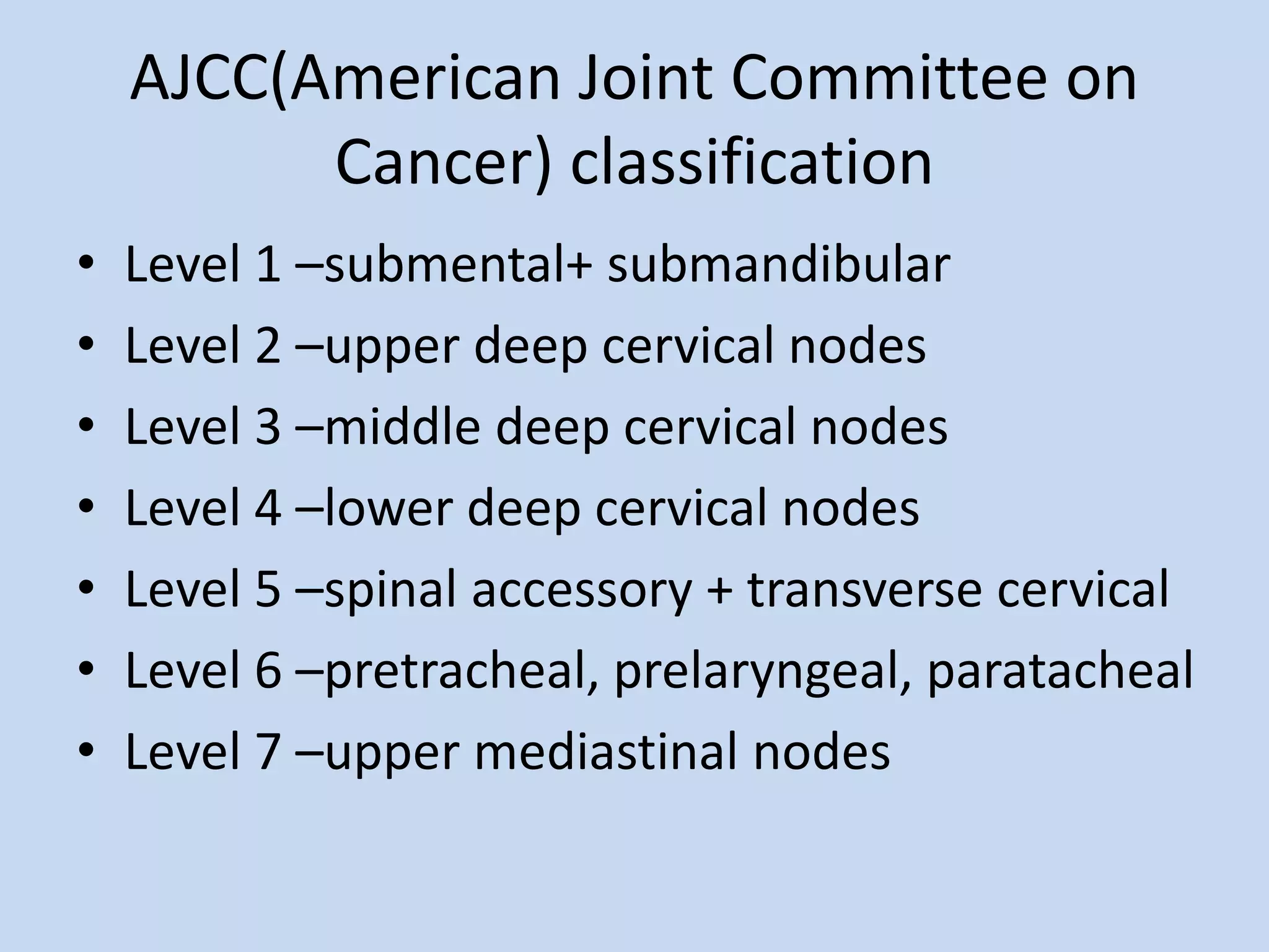 Cervical lymphadenopathy | PPTX