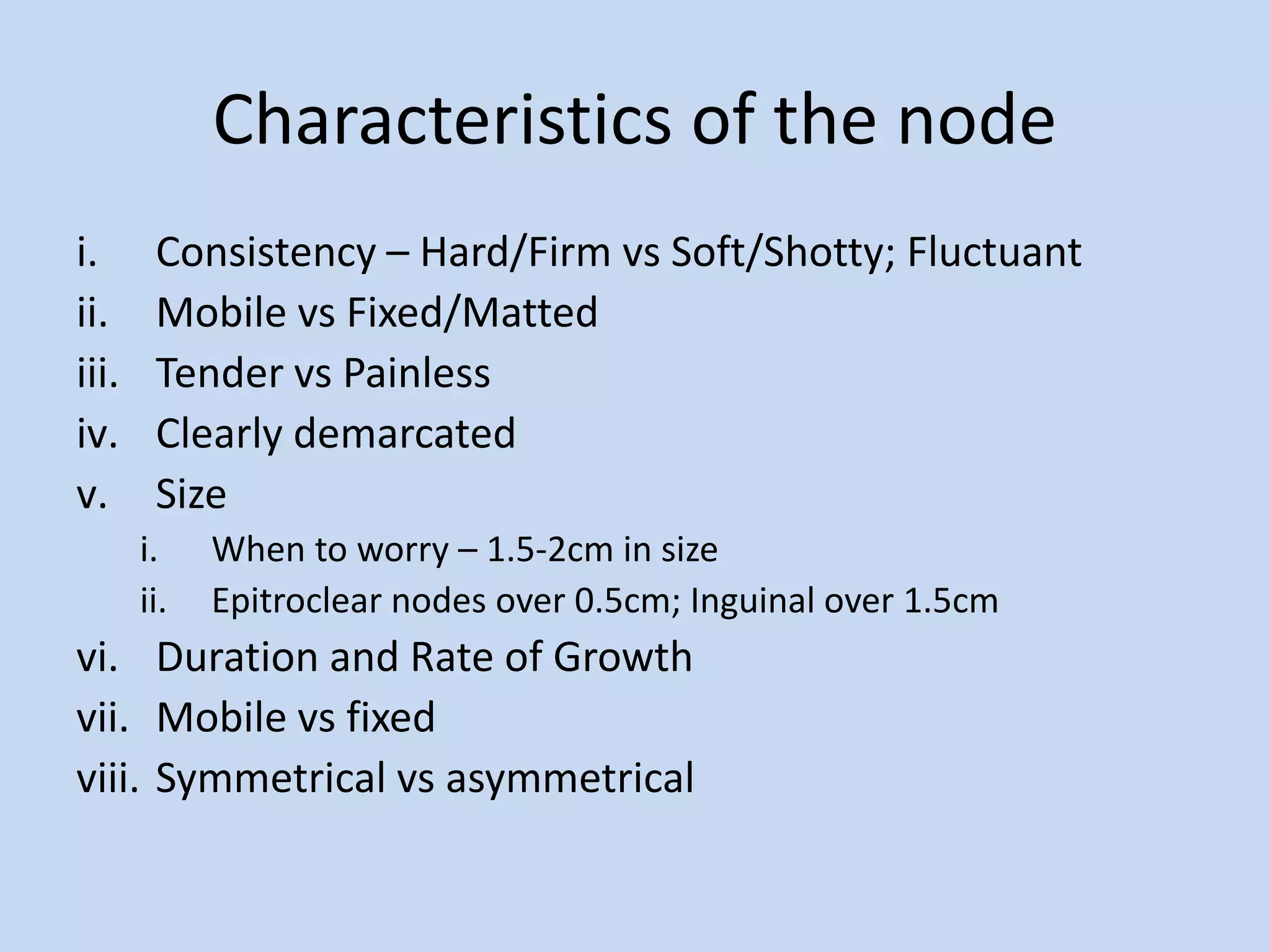 Cervical lymphadenopathy | PPTX