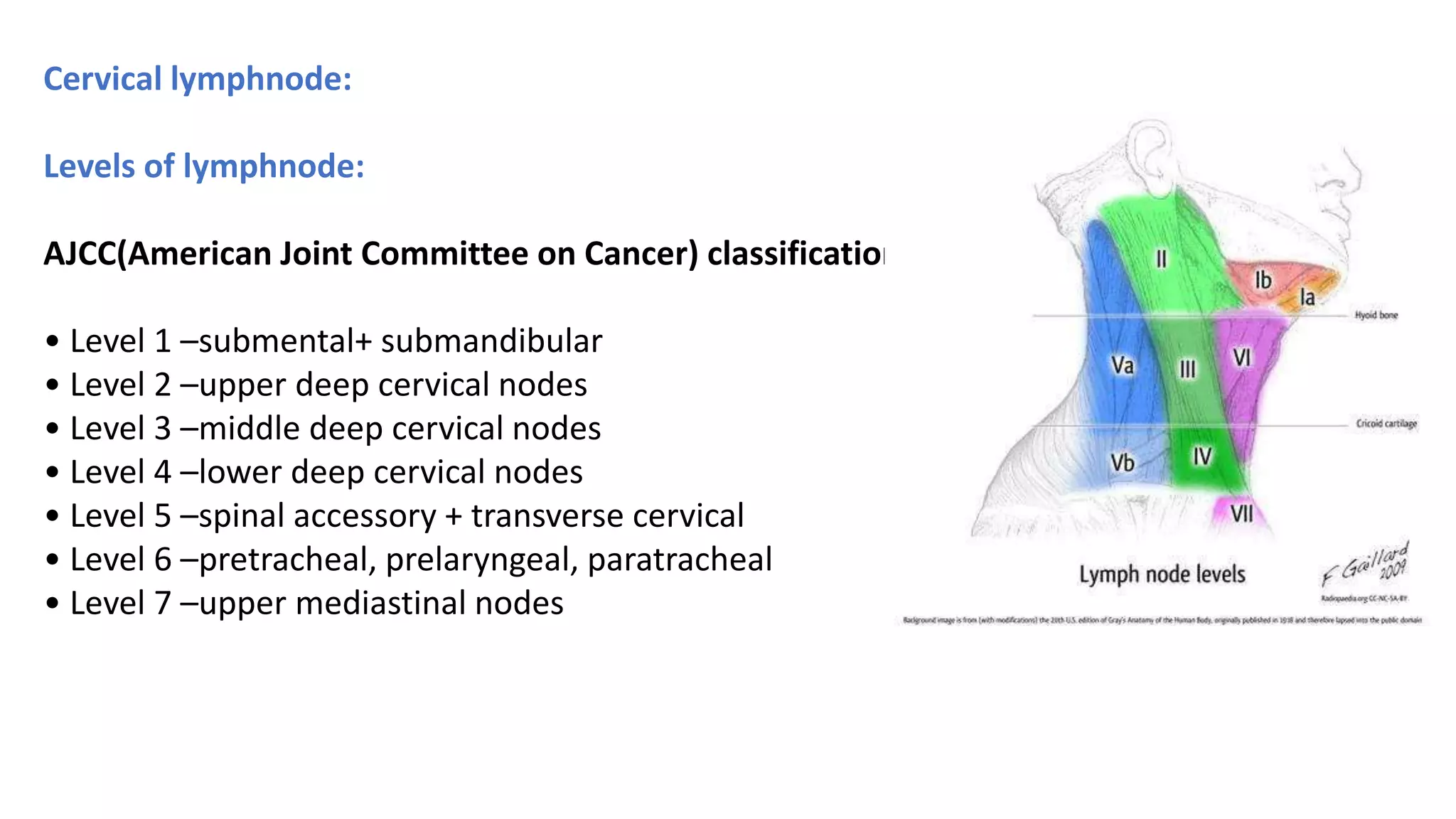 Cervical lymphadenopathy | PPTX