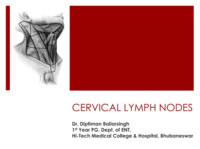 Cervical lymph nodes | PPTX